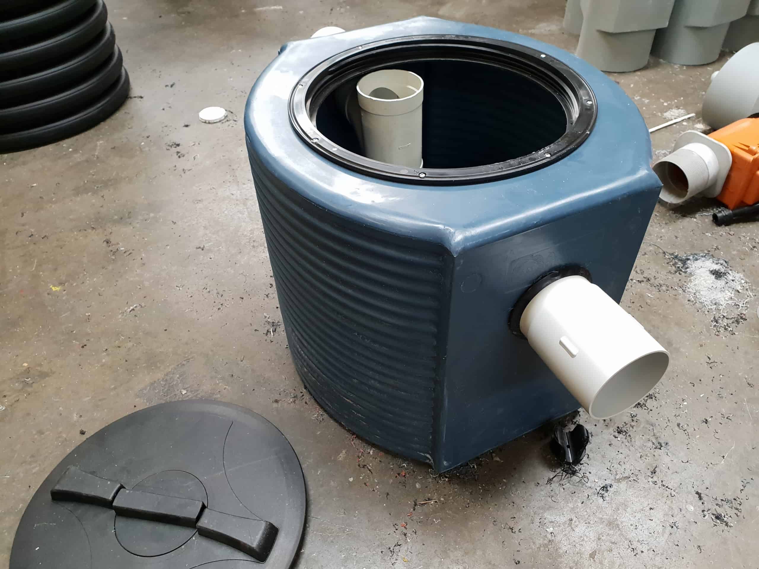 100-litre-grease-trap is used to remove grease. » Water Wally